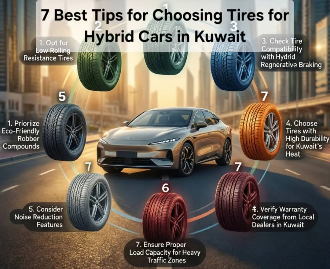 7 Best Tips for Choosing Tires for Hybrid Cars in Kuwait